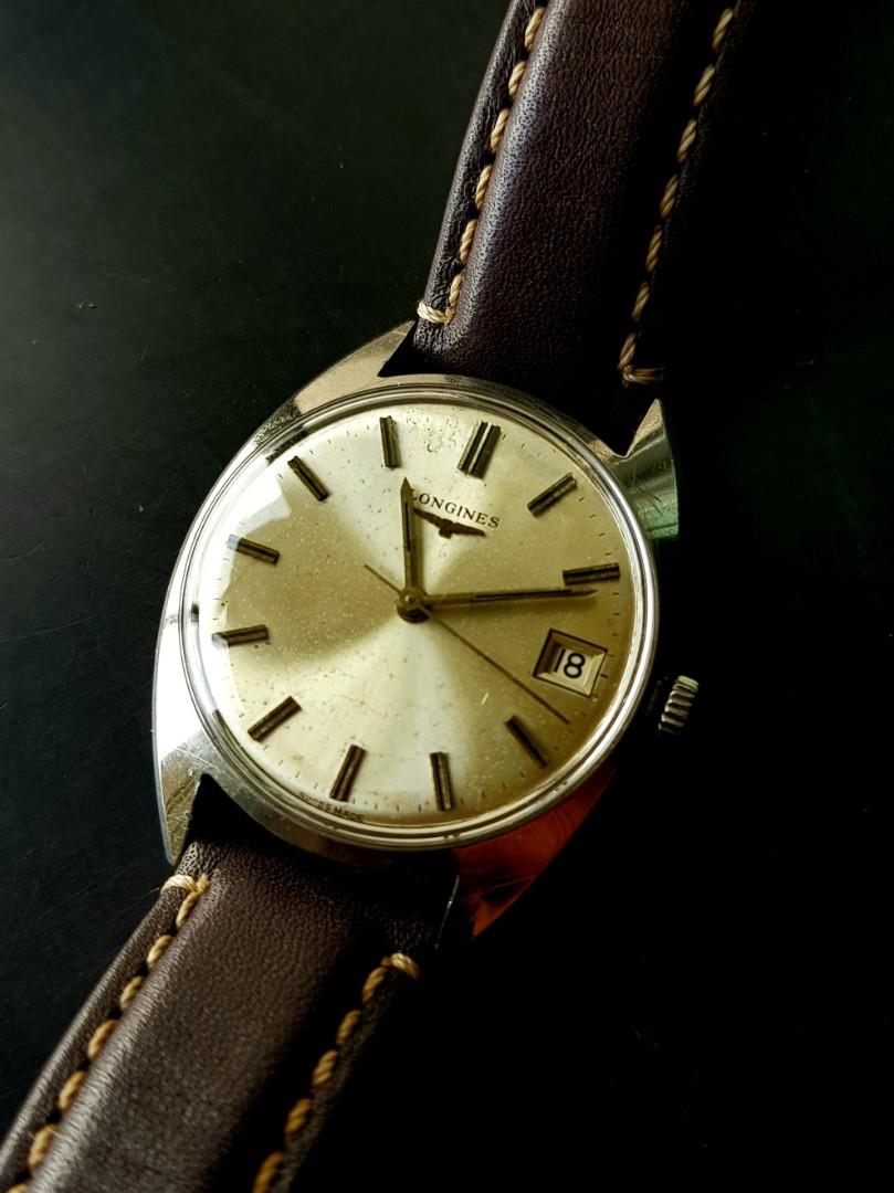 Vintage Longines hand winding men watch 1968, Men's Fashion, Watches ...