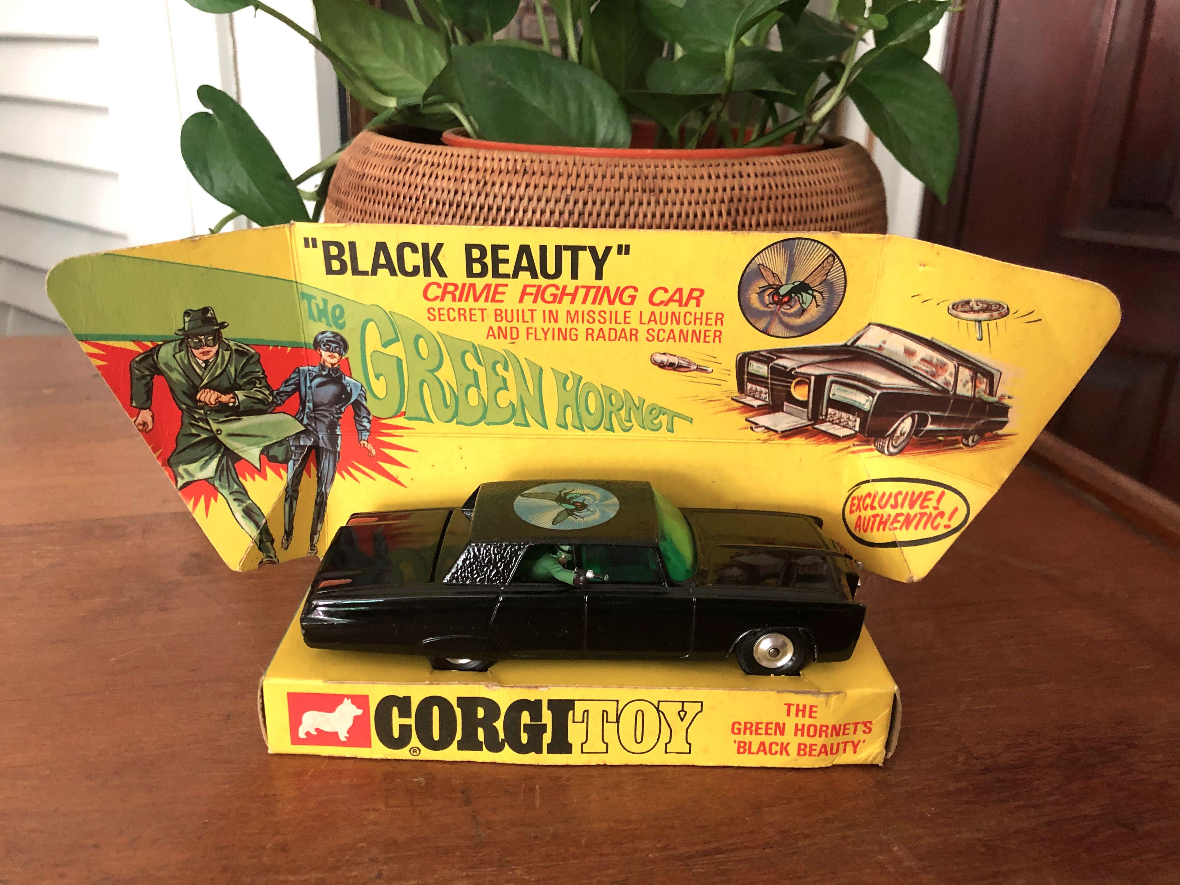 Vintage Original Corgi 268 Green Hornet Black Beauty Issued 1969 ...