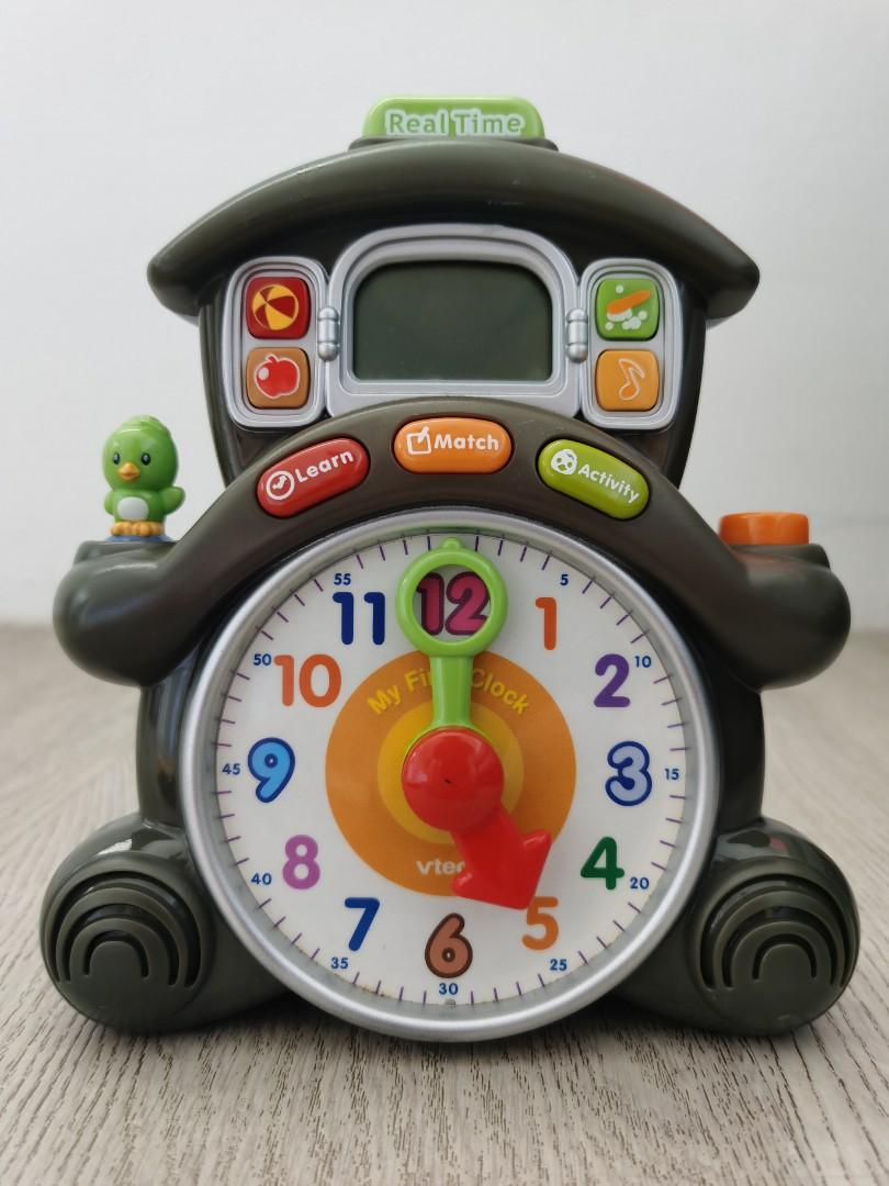 Vtech My First Clock Toy, Hobbies & Toys, Toys & Games on Carousell