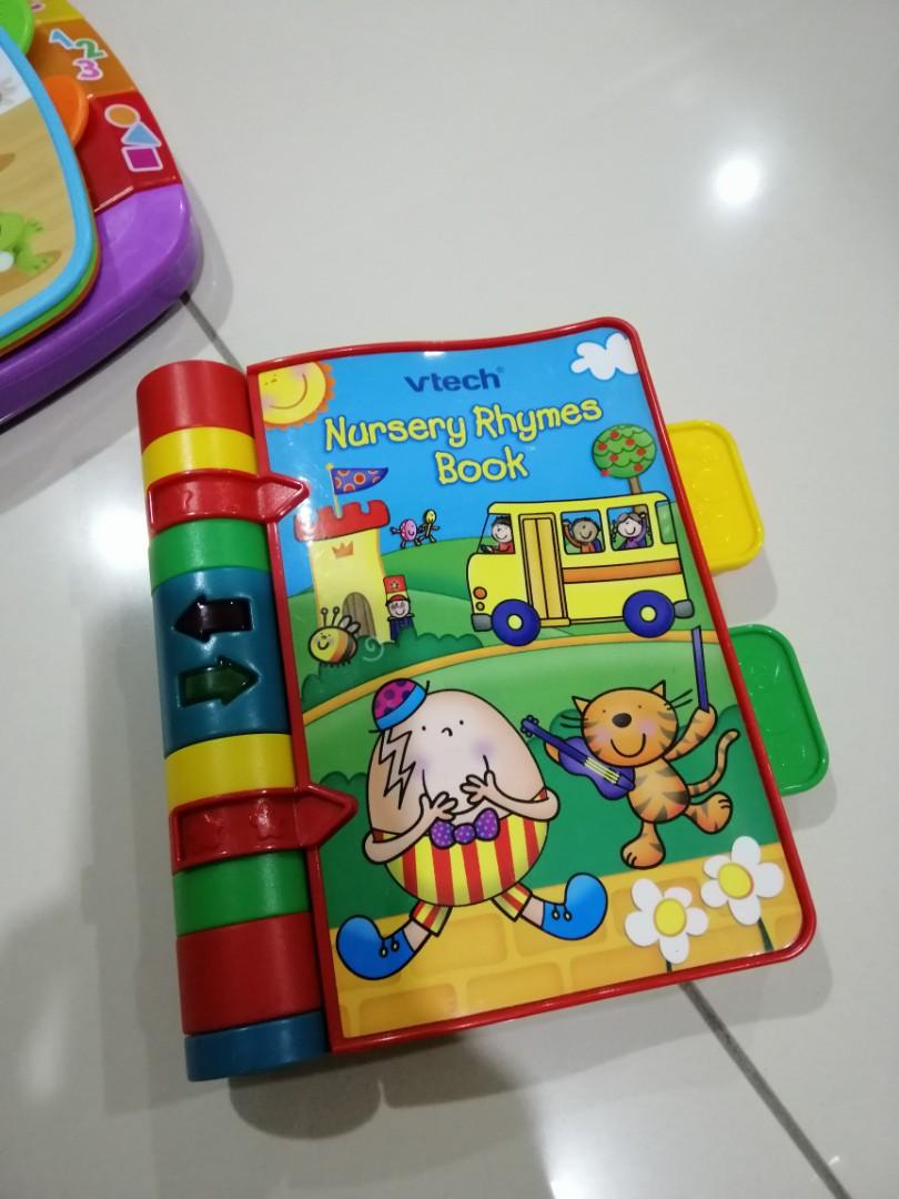 Vtech Nursery Rhymes Book, Babies & Kids, Going Out, Strollers on Carousell
