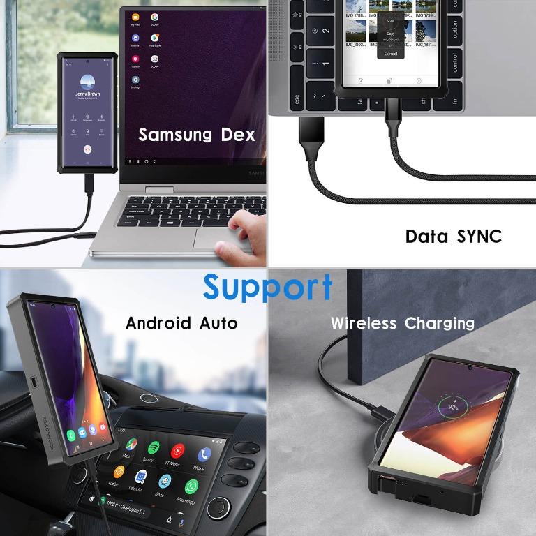 ZeroLemon 10000mAh Battery Case for Samsung Note 20 Ultra, Mobile ...