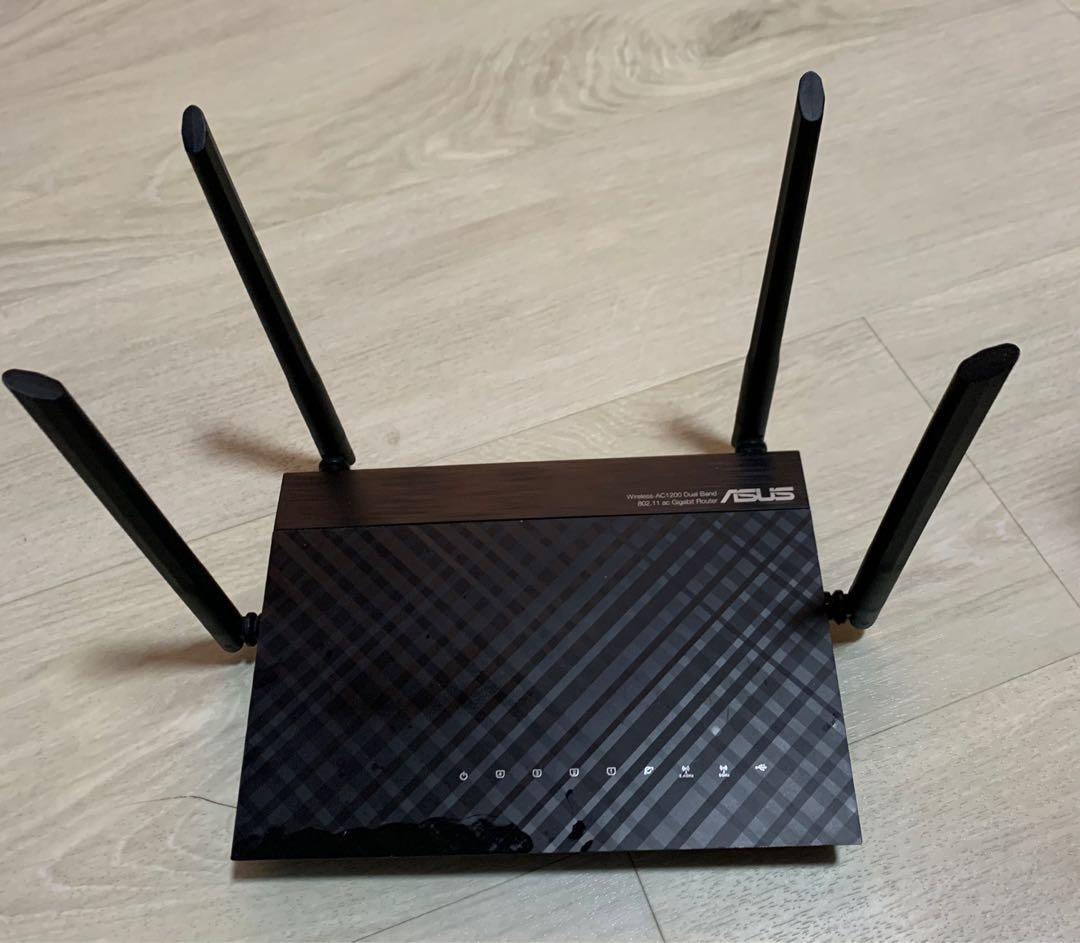 ASUS ROUTER WIRELESS AC 1200, Computers & Tech, Parts & Accessories ...