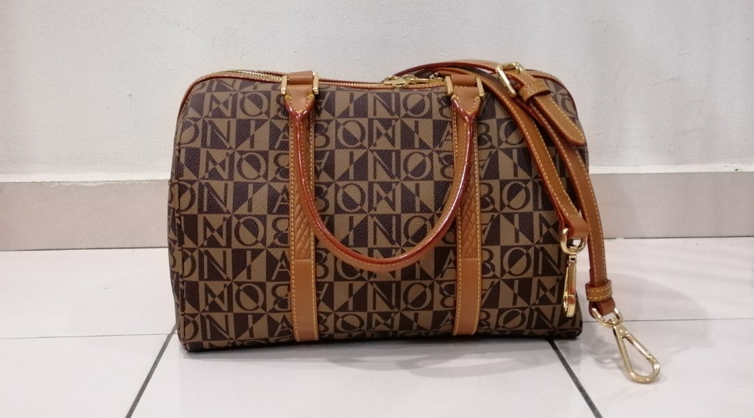 Authentic Bonia Satchel, Women's Fashion, Bags & Wallets, Clutches on ...