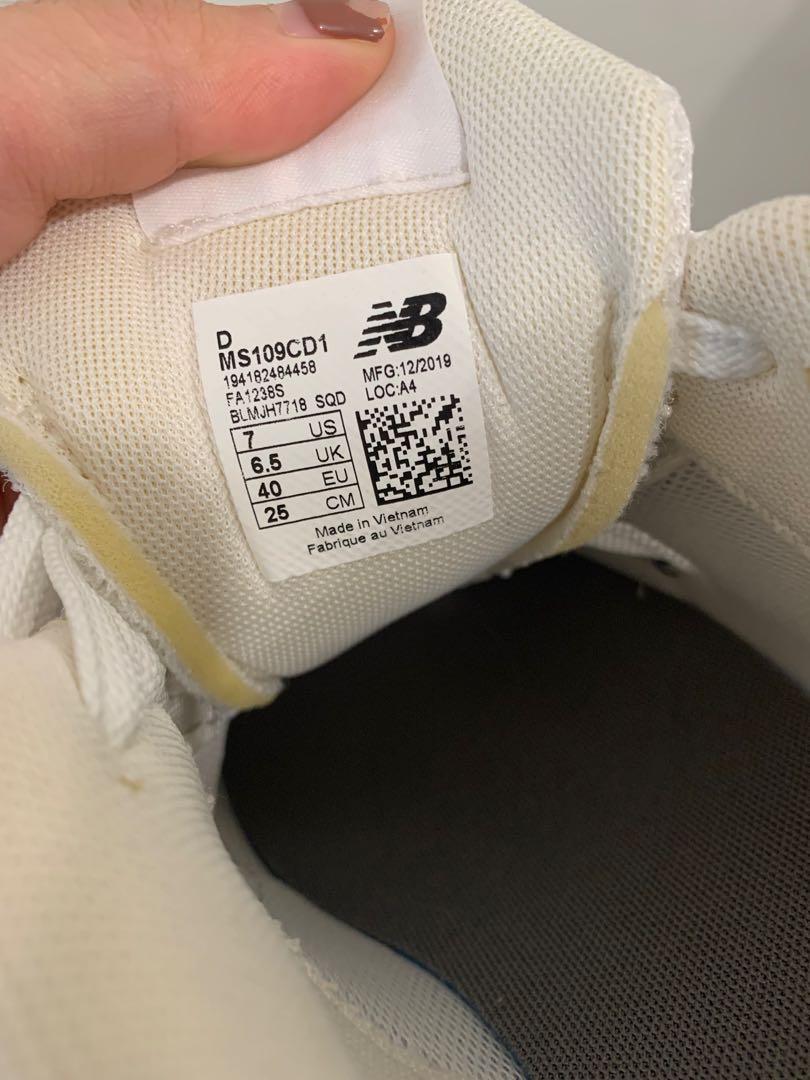 Authentic New Balance 109, Men's Fashion, Footwear, Sneakers on Carousell