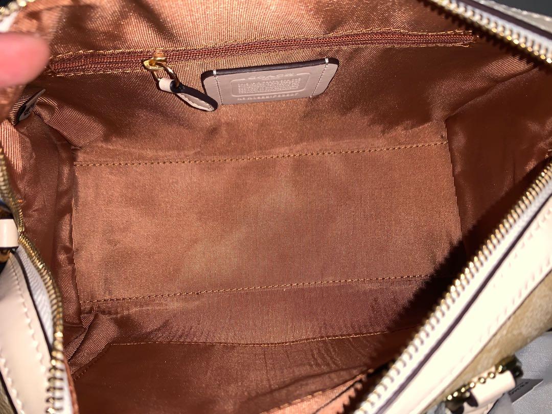 Coach Rowan White Satchel, Women's Fashion, Bags & Wallets, Purses ...