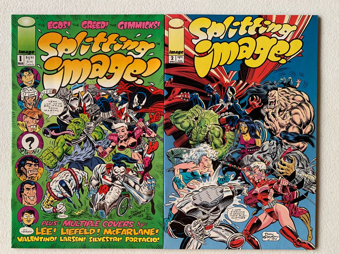 Comics - Splitting Image set (1-2), Hobbies & Toys, Books & Magazines ...
