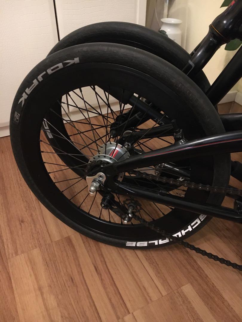 Dahon MU Ex SRAM Automatix 2-speed Hub 406 Foldable Bicycle Fixie ...