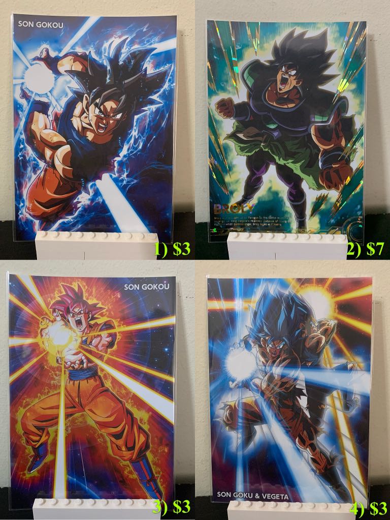 Dragonball Art card Dragonball post art, Hobbies & Toys, Toys & Games ...