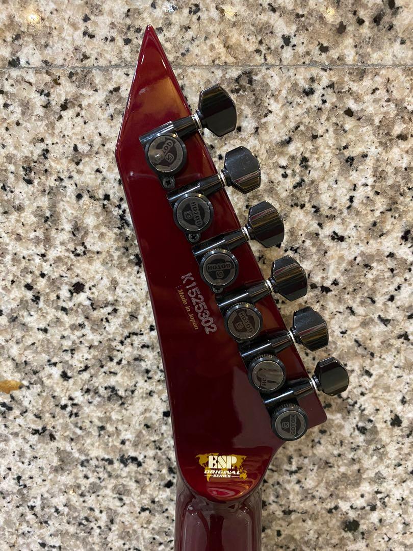 ESP 2015 Horizon-I Deep Candy Apple Red HRZDCAR w/ Floyd Rose Original ...