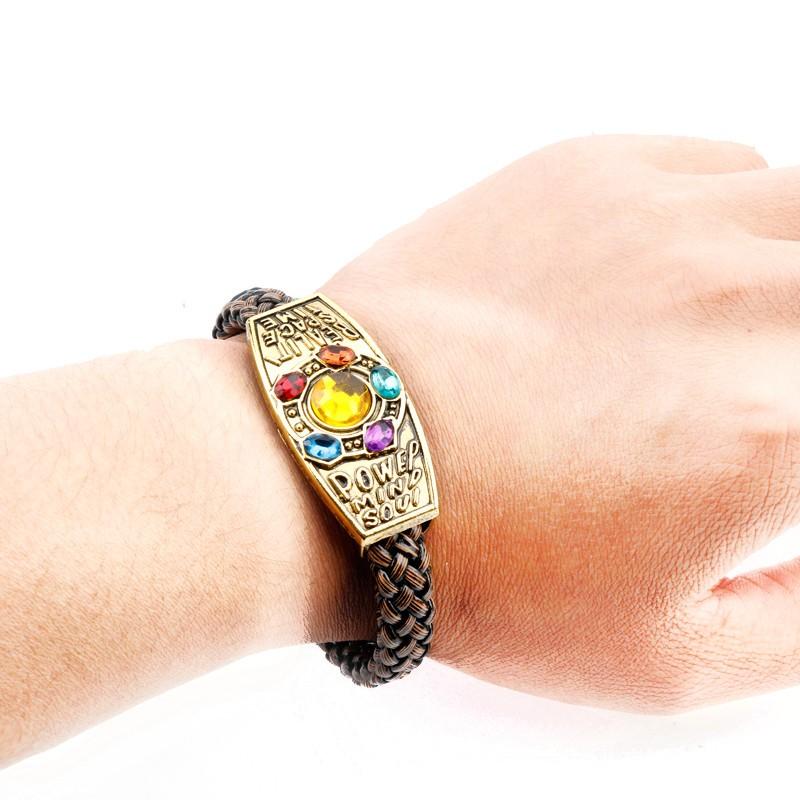 Unrend Thanos Infinite Power Soul Stone Magnet Bracelets Infinity War ...