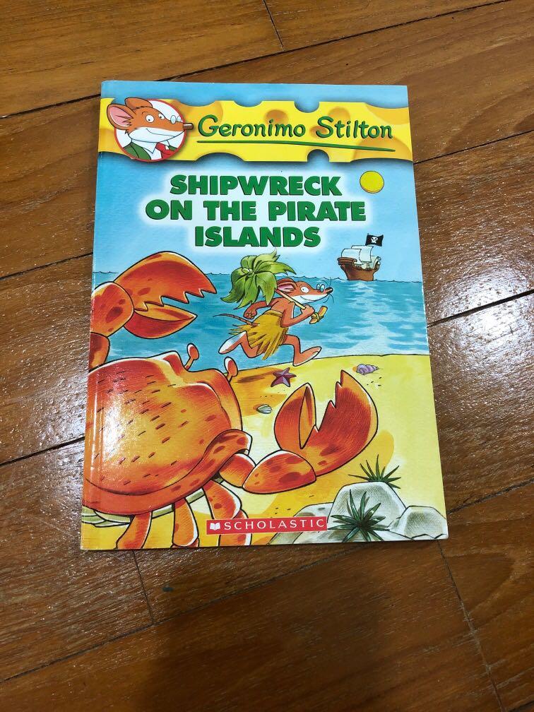 Geronimo Stilton Shipwreck On the pirate islands, Hobbies & Toys, Books ...