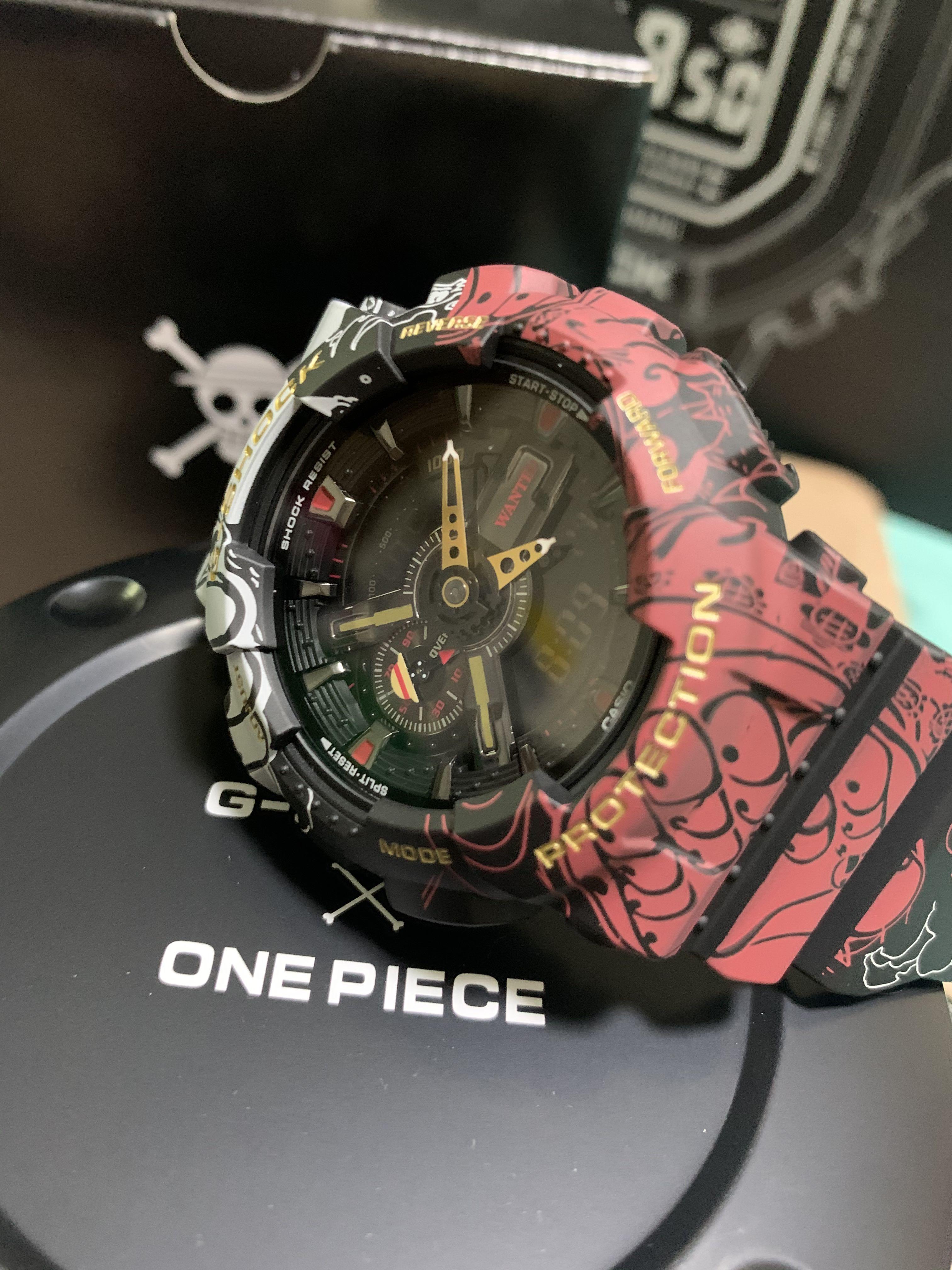 G-SHOCK x ONE PIECE Limited Edition GA-110JOP-1A4DR, Mobile Phones ...