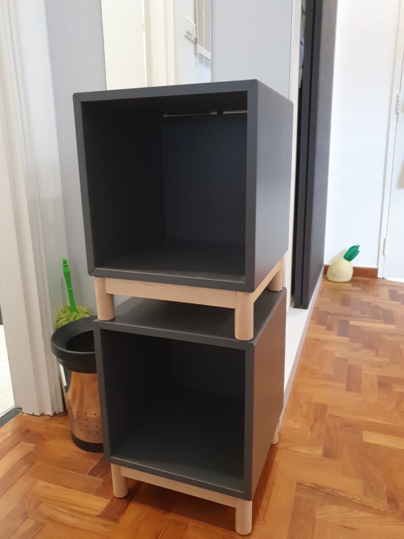 IKEA Box Shelf, Furniture & Home Living, Furniture, Shelves, Cabinets ...