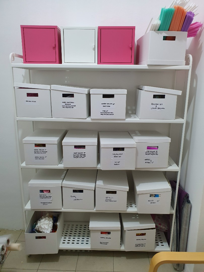 IKEA MULIG Shelving unit white, Furniture & Home Living, Furniture ...