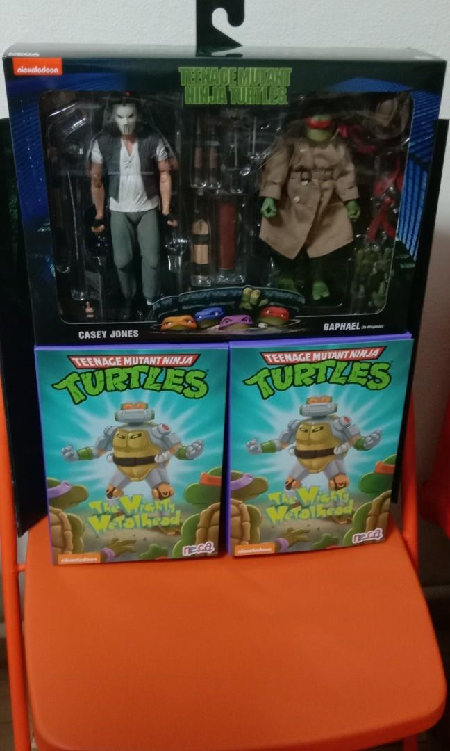 #NECA (CASEY JONE & RAPHAEL $95 SERIES 4 METALHEAD $60 (1000 TOYS DARK ...