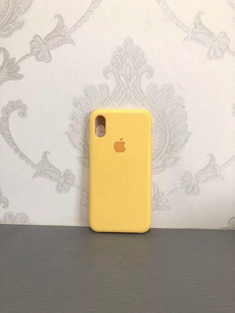 iphone x yellow case / case kuning, Telepon Seluler & Tablet, Aksesoris ...