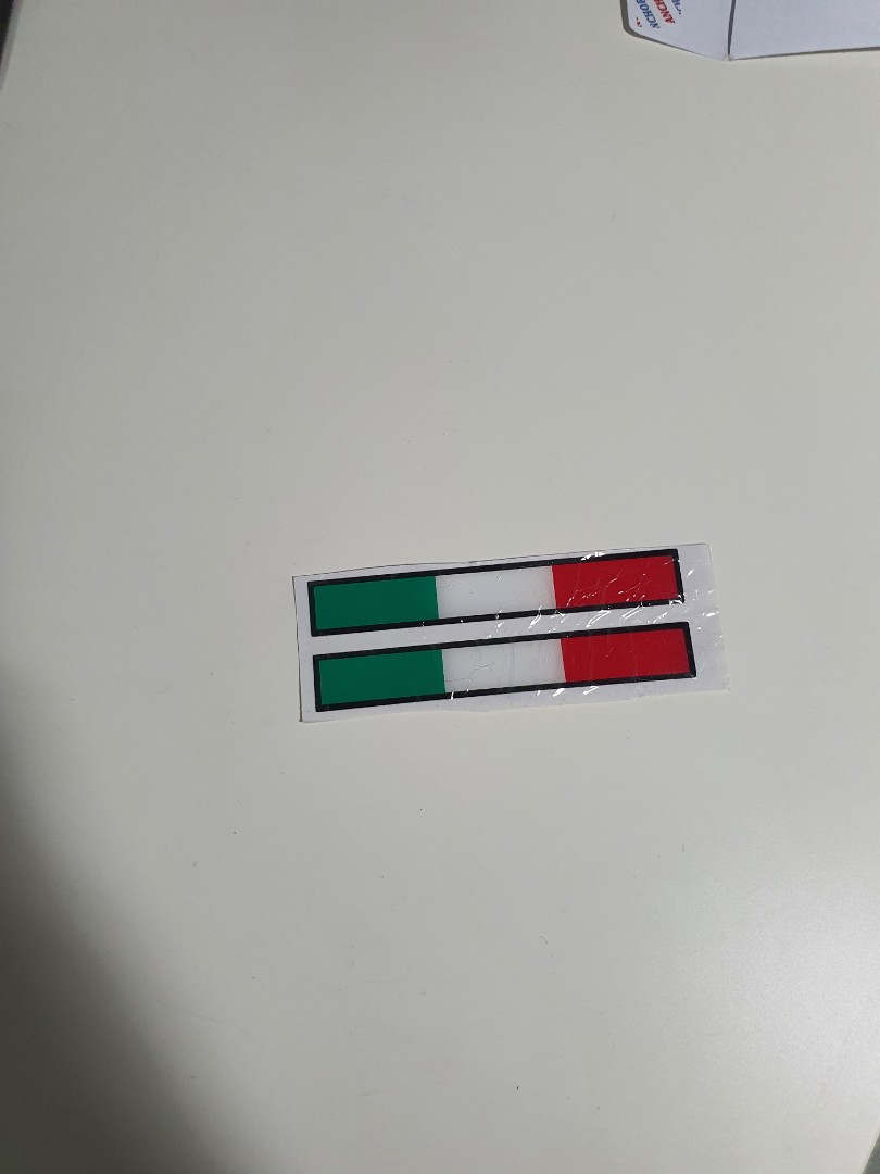 Italy Helmet Decal, Motorcycles, Motorcycle Apparel on Carousell