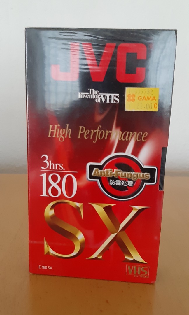 JVC Blank Video Tape (VHS), Hobbies & Toys, Music & Media, CDs & DVDs ...