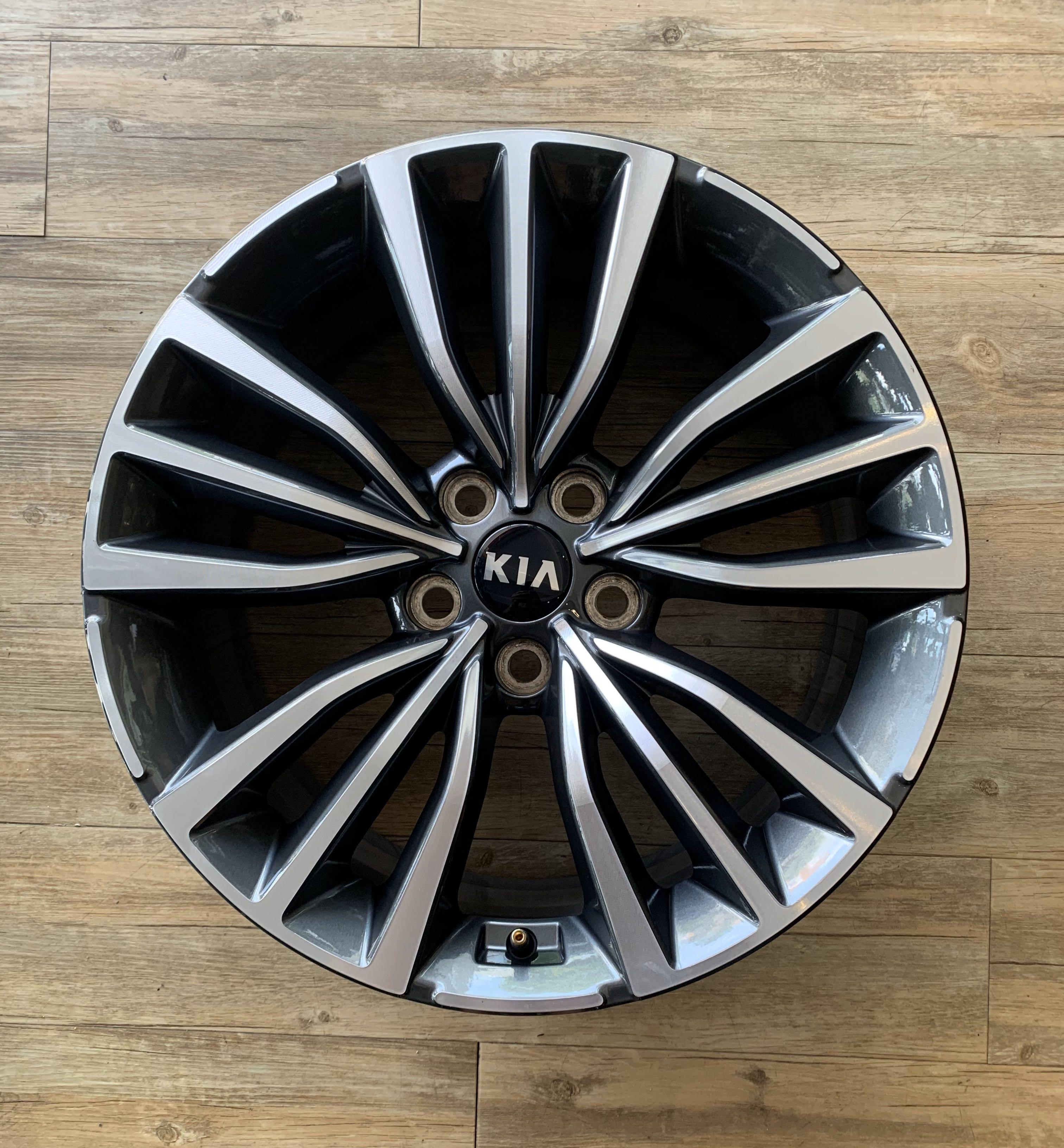 KIA Stinger 18” Original Rims, Car Accessories, Tyres & Rims on Carousell
