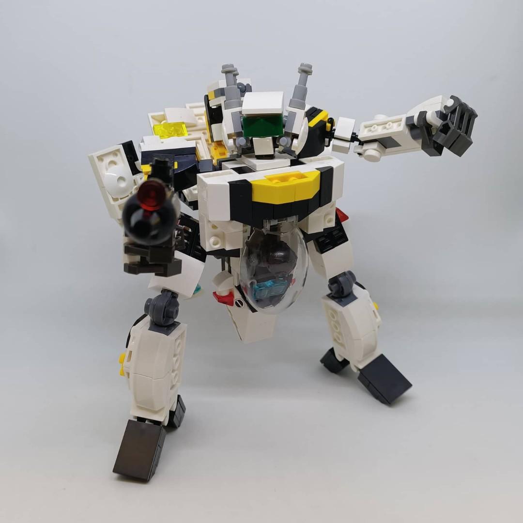 Macross VF-1S Super deformed lego moc instructions, Hobbies & Toys ...