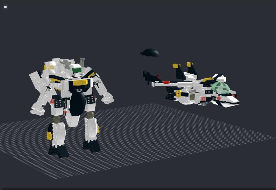 Macross VF-1S Super deformed lego moc instructions, Hobbies & Toys ...