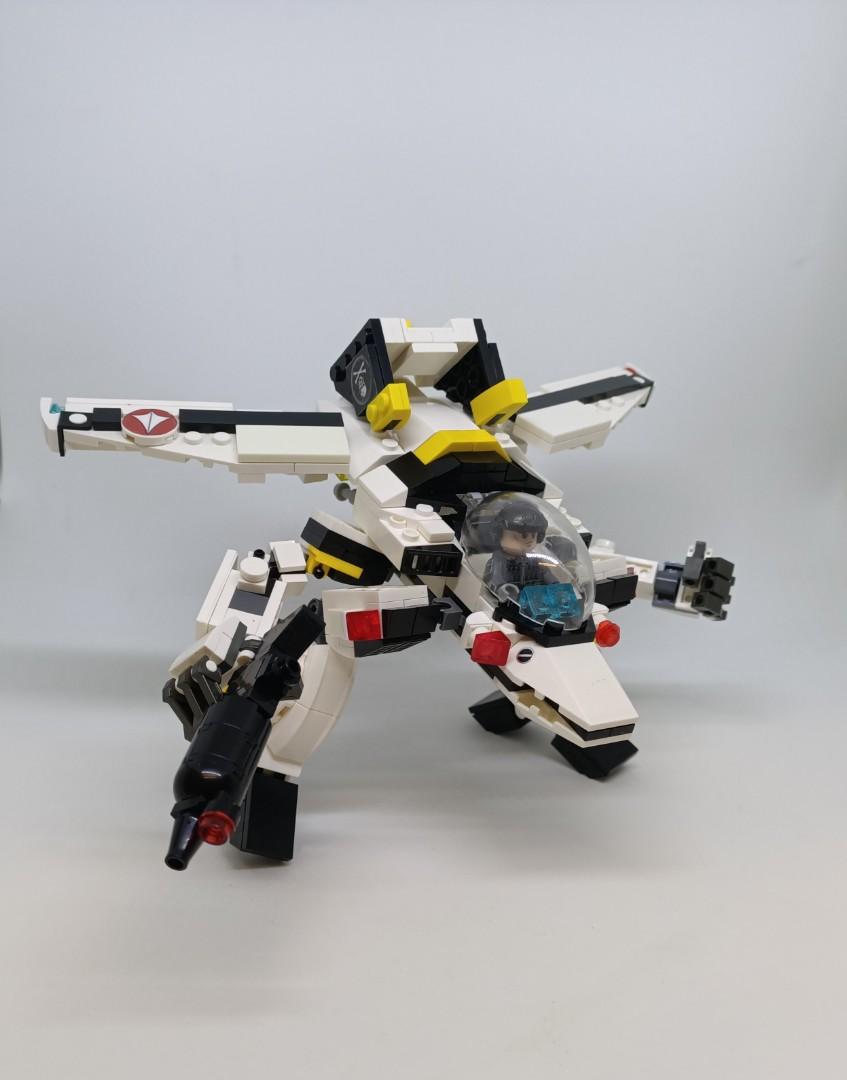 Macross VF-1S Super deformed lego moc instructions, Hobbies & Toys ...