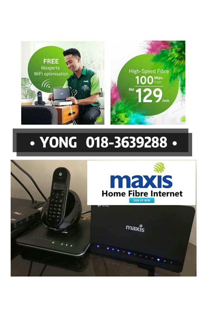 Maxis unifi time fibre Internet, Computers & Tech, Parts & Accessories ...