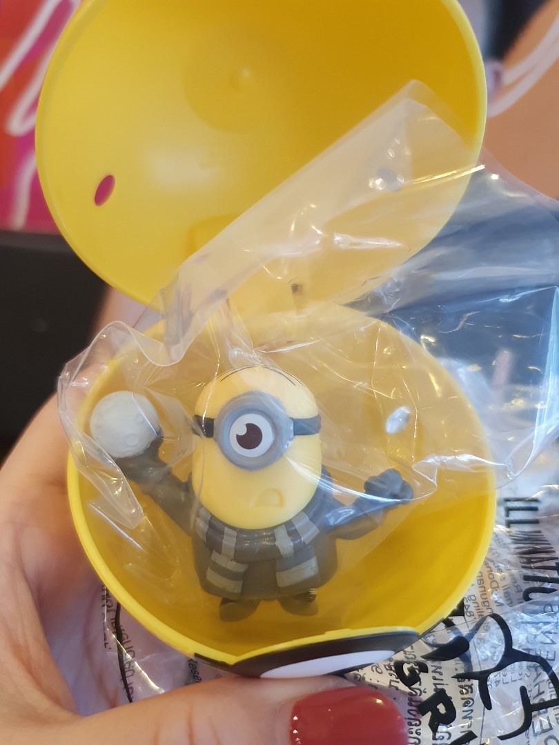 MCD Snowball Minion Figurine, Hobbies & Toys, Toys & Games on Carousell