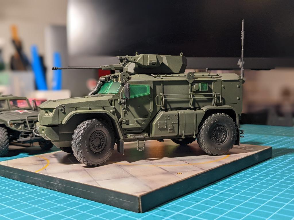 Meng 1/35 model Typhoon-VDV Kamaz K-4386 Russian Armoured Vehicle MRAP ...
