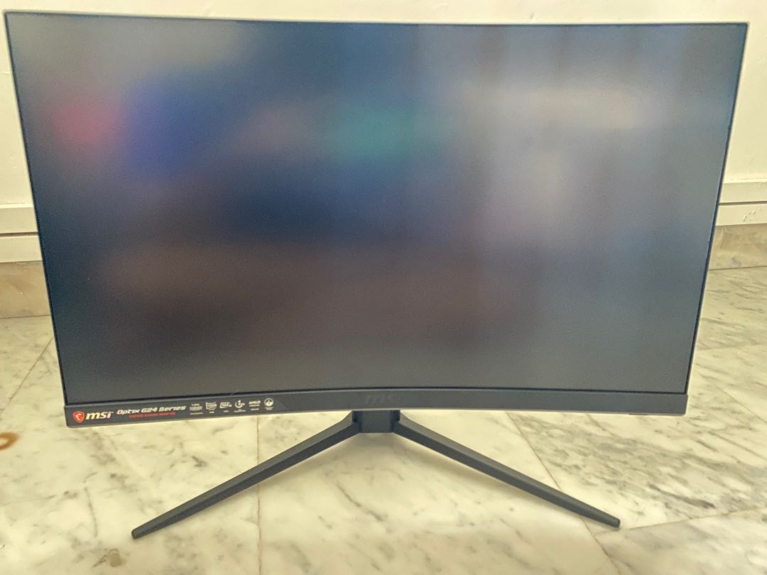 MSI Optix G24C4 144Hz 24" Monitor, Computers & Tech, Parts ...