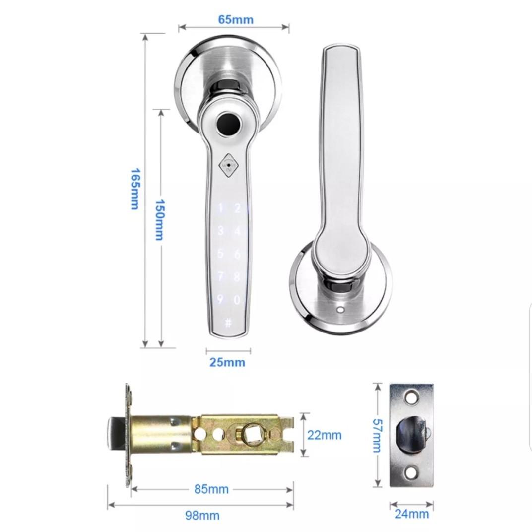 ⭐NEW⭐ GENESIS SL01 Advanced Biometric Digital Door Lock [Fingerprint ...