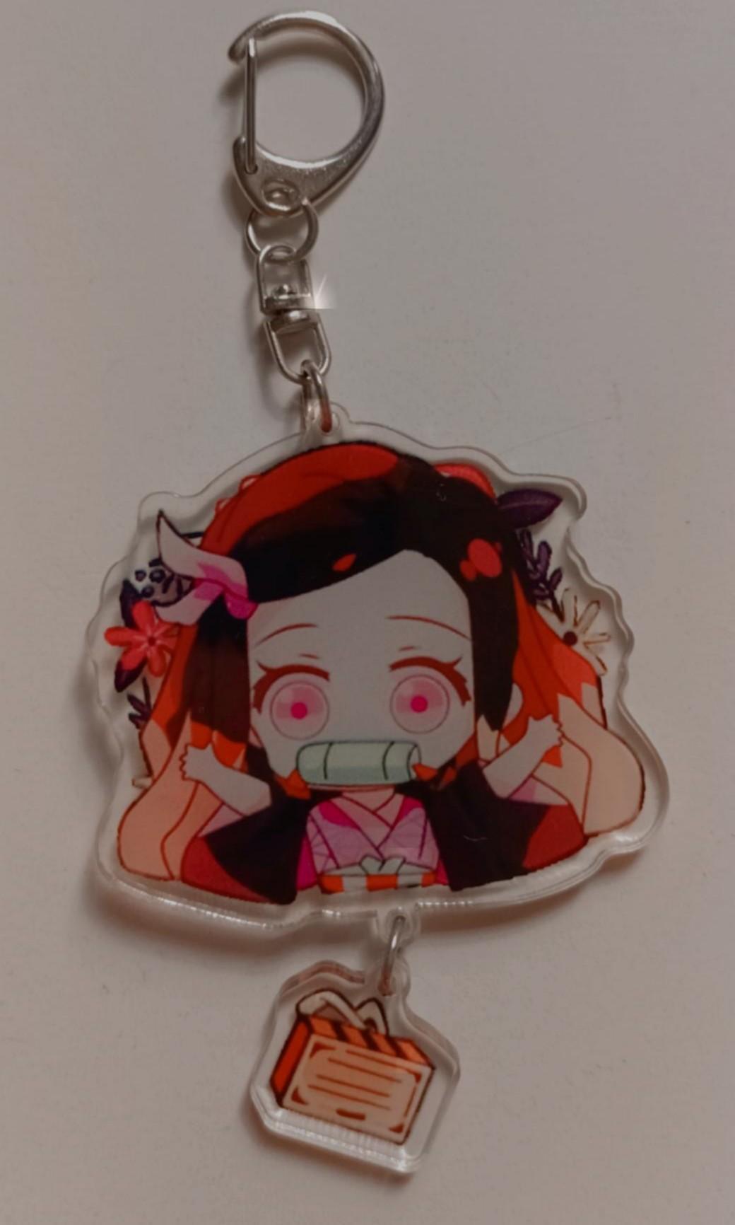 nezuko keychain, Hobbies & Toys, Stationery & Craft, Craft Supplies ...