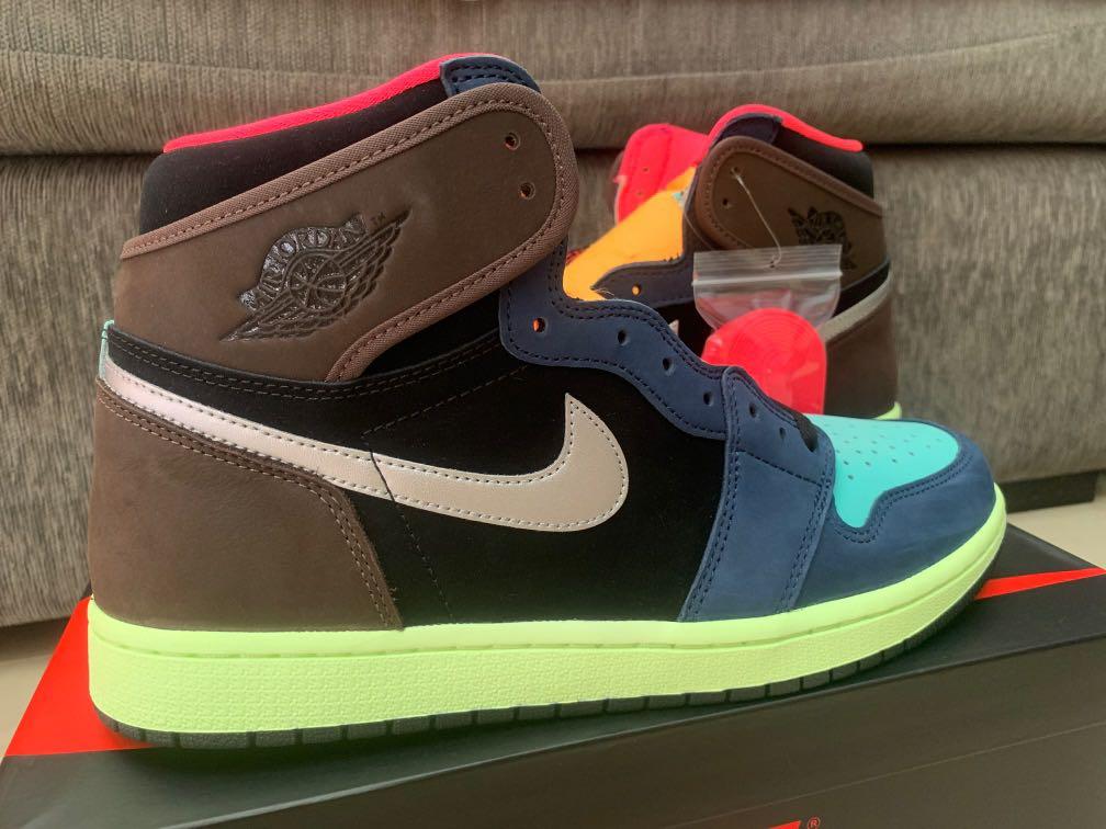 Nike air jordan 1 retro hi Bio Hack US 11, Men's Fashion, Footwear ...