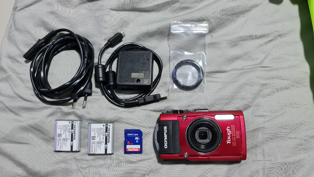 Olympus TG4 with underwater housing and tray, Photography, Cameras on ...