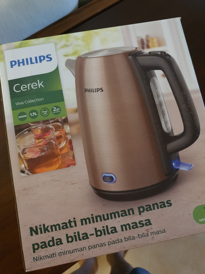 Philips kettle boiler, TV & Home Appliances, Kitchen Appliances ...