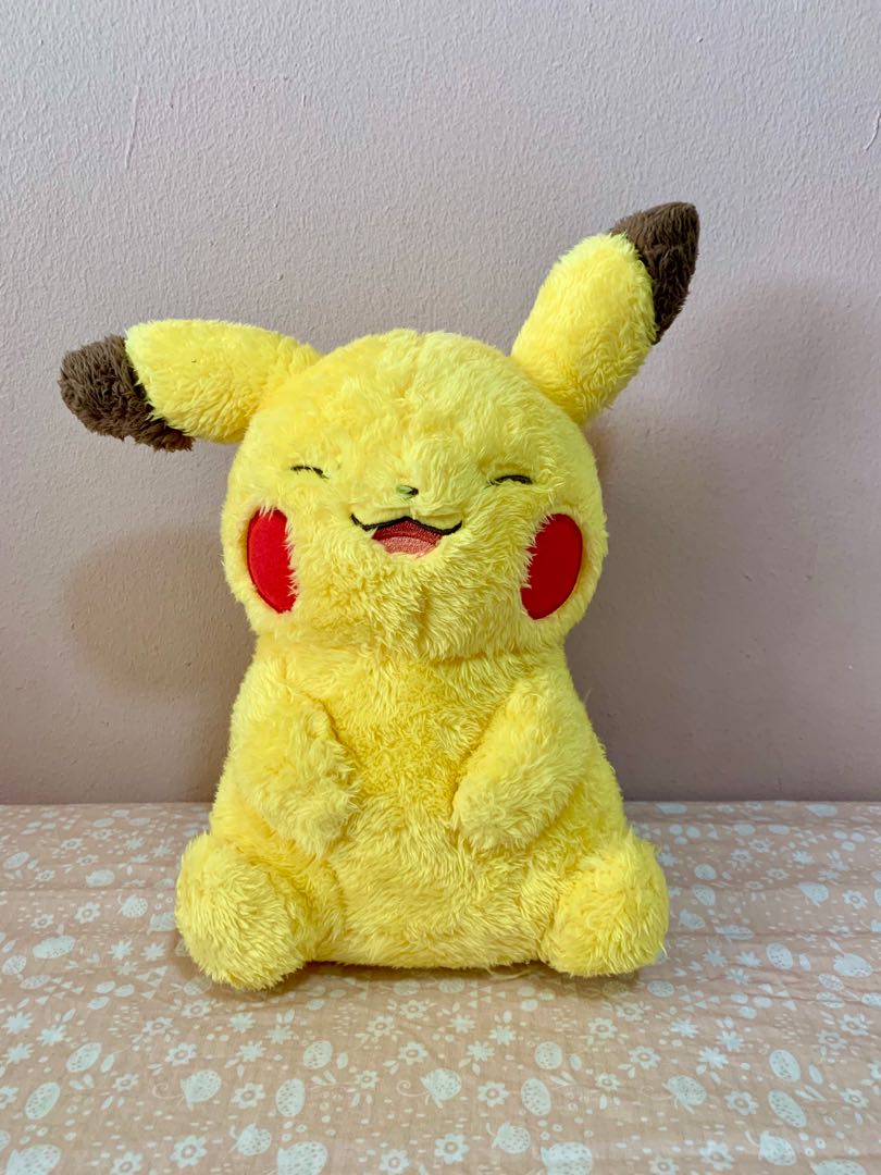 Pikachu Plush, Hobbies & Toys, Toys & Games on Carousell