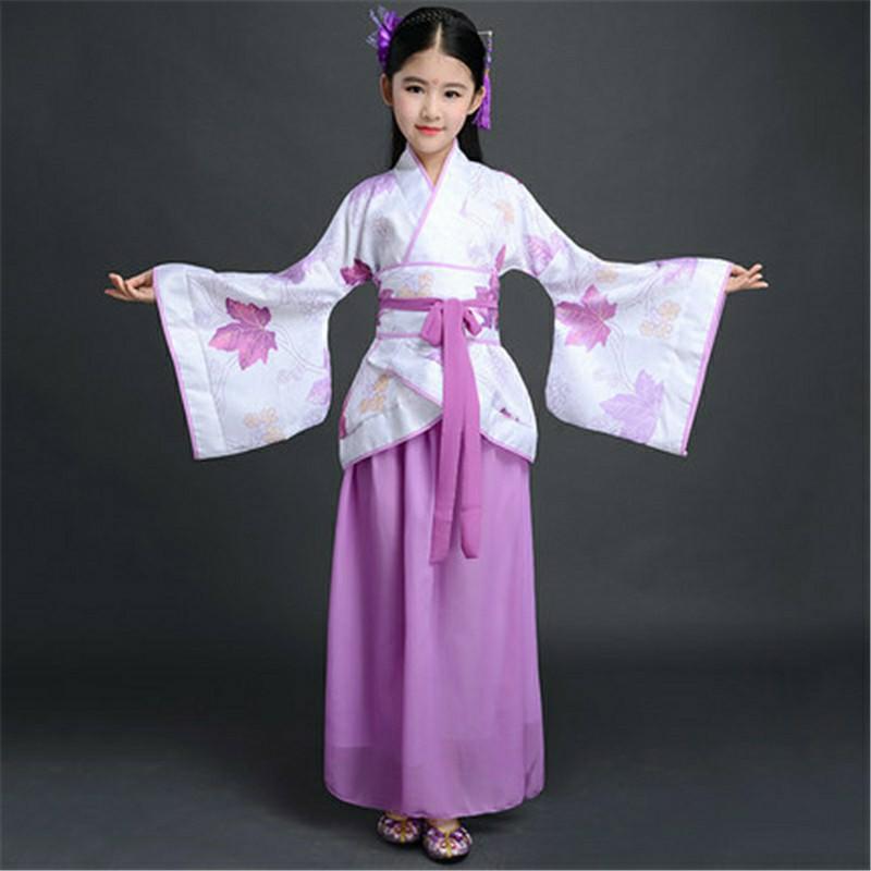 [PO] 100-180cm Women Girls Traditional Hanfu QiPao Chinese New Year ...