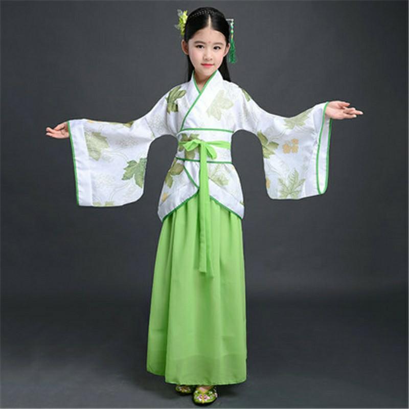 [PO] 100-180cm Women Girls Traditional Hanfu QiPao Chinese New Year ...