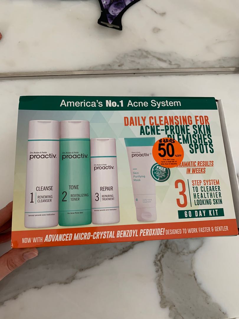 Proactive 60 day kit, Beauty & Personal Care, Face, Face Care on Carousell