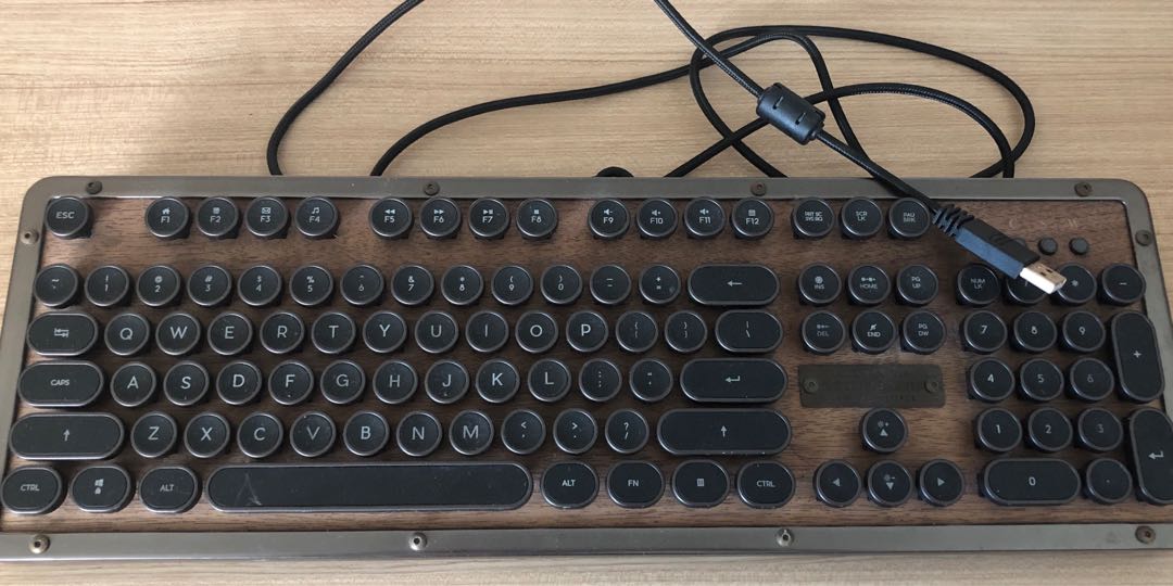 Retro USB keyboard, Computers & Tech, Parts & Accessories, Computer ...