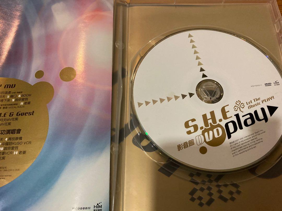 S.H.E Play DVD 影音馆, Hobbies & Toys, Music & Media, CDs & DVDs on Carousell