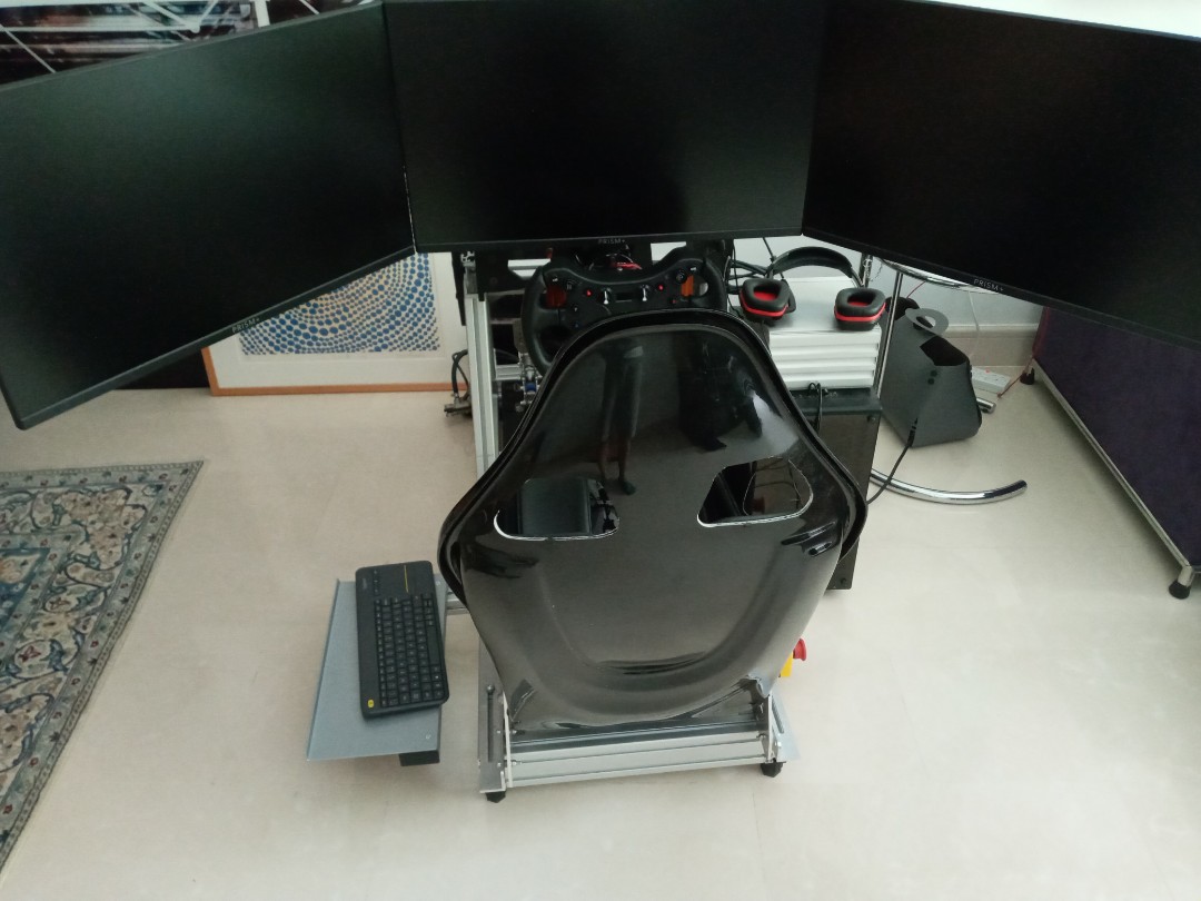 Sim Racing Pedals, Direct Drive Wheelbase and Rig, Toys & Games, Video ...