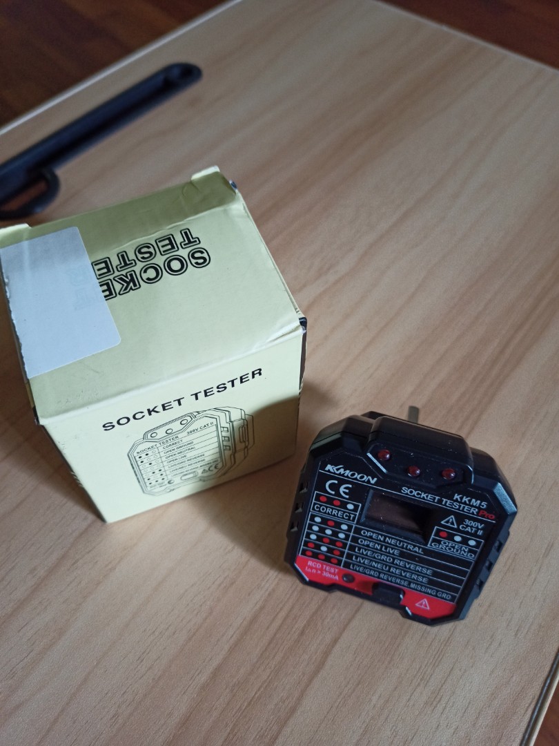 Socket Tester, TV & Home Appliances, Electrical, Adaptors & Sockets on ...