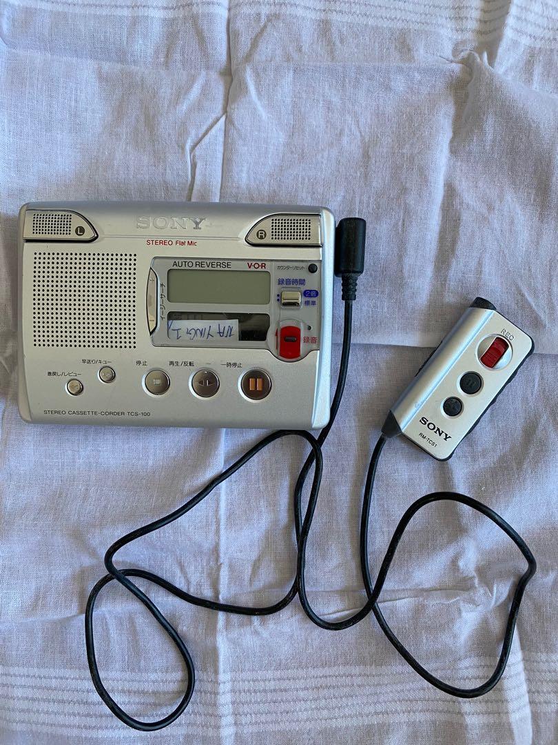 Sony cassette recorder, Audio, Voice Recorders on Carousell
