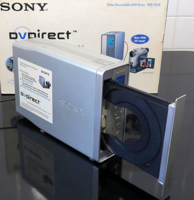 SONY CRD-CV20 Video Recordable DVD & CD Drive, Audio, Portable Music ...