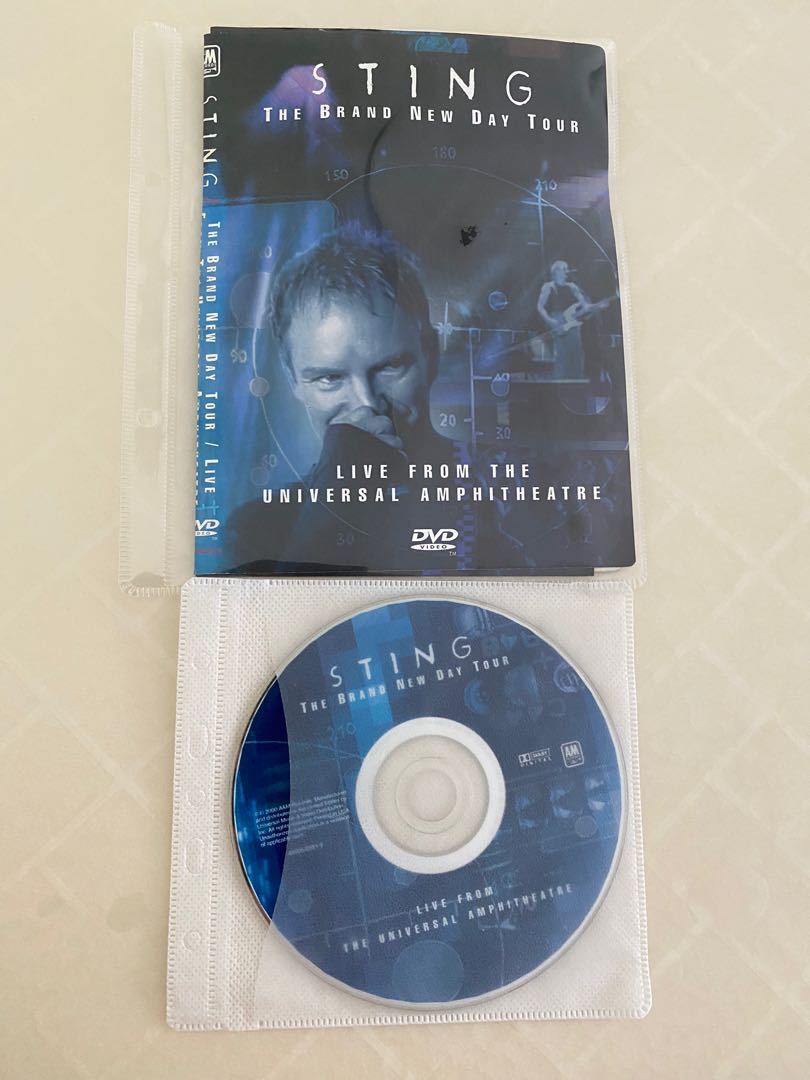 Sting DVD Collection, Hobbies & Toys, Music & Media, CDs & DVDs on ...