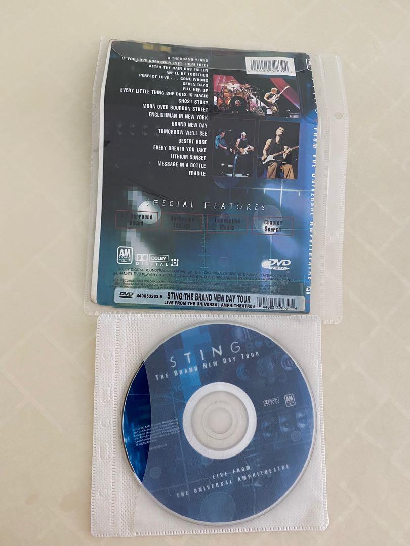 Sting DVD Collection, Hobbies & Toys, Music & Media, CDs & DVDs on ...