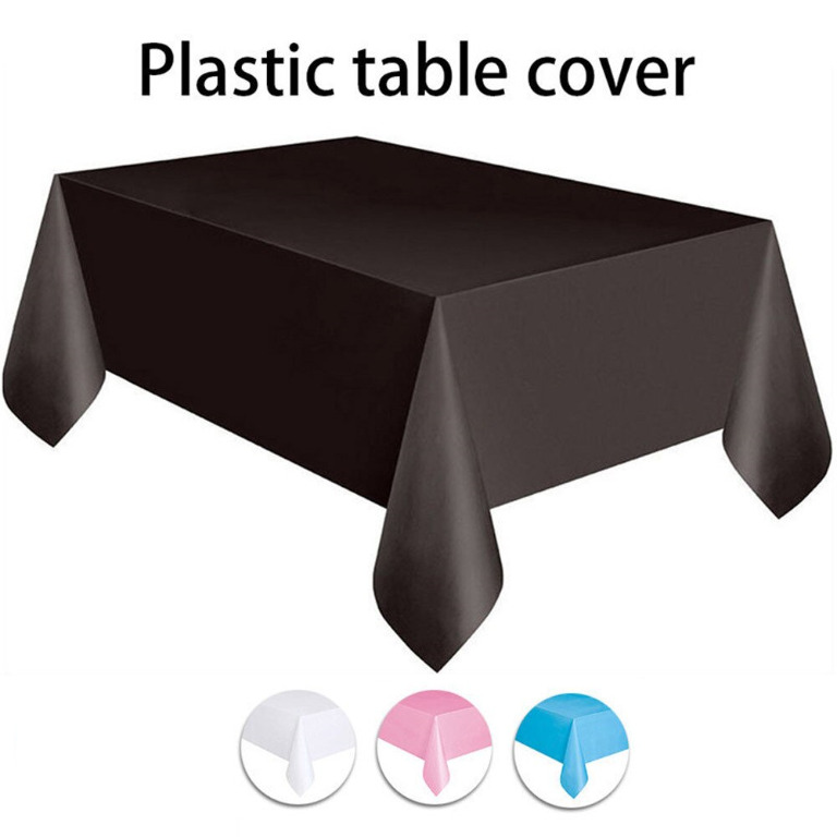 Table Cover, Plastic - Reuseable (183cm x 137cm), Furniture & Home ...