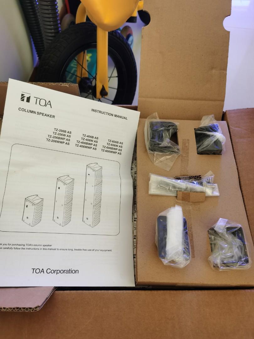 TOA Column Speaker, Audio, Soundbars, Speakers & Amplifiers on Carousell