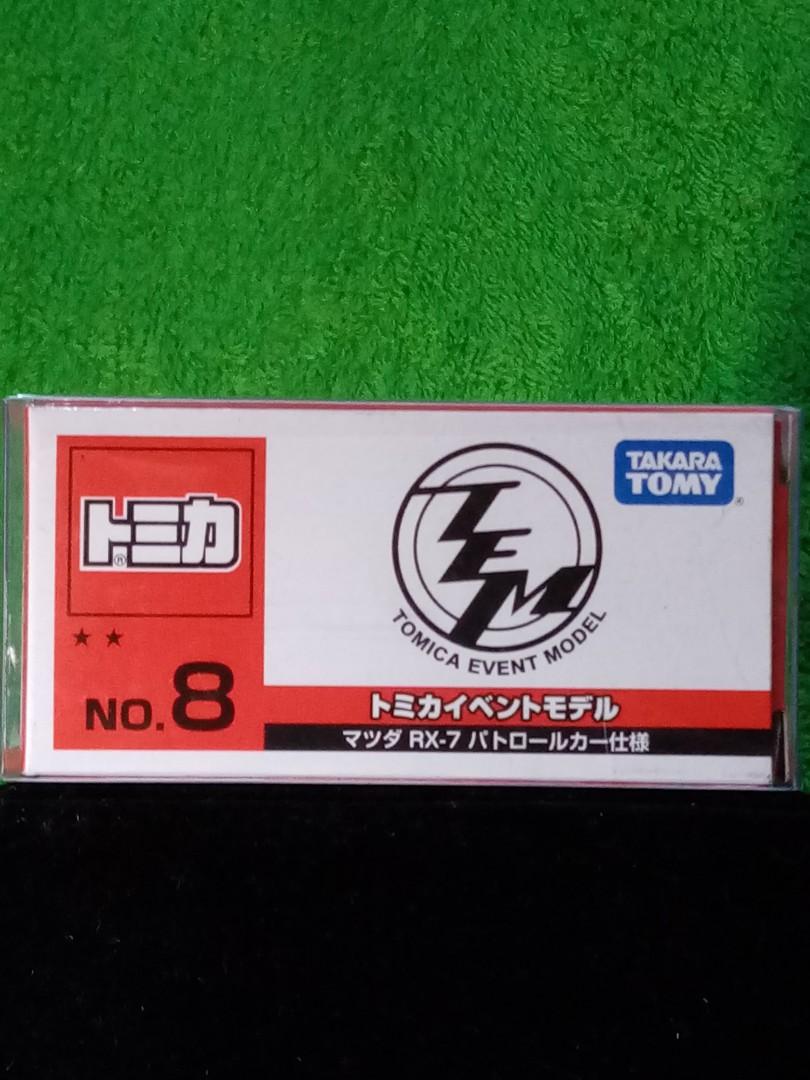 Tomica Event Model Mazda RX-7 Police Car, Hobbies & Toys, Toys & Games ...